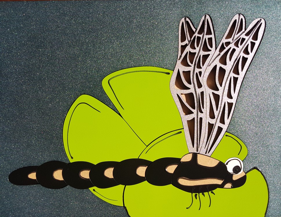 Dragonfly Puzzle - 15 pieces - Kidz Jigz Ltd