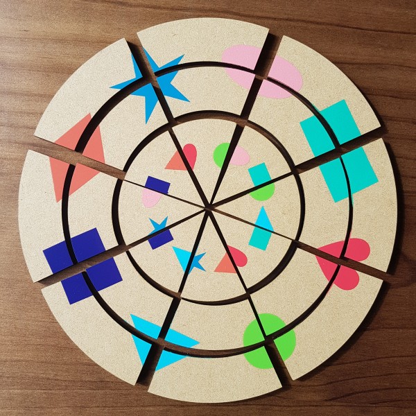 Circle Puzzle Easy - Kidz Jigz Ltd