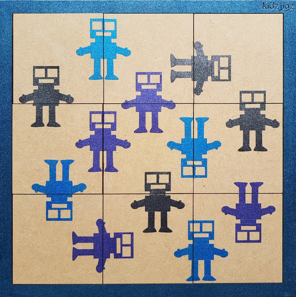 Robot Square - Kidz Jigz Ltd
