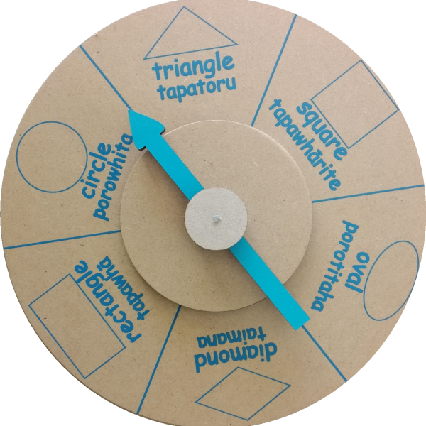 Shape Spinning Wheel - Kidz Jigz Ltd